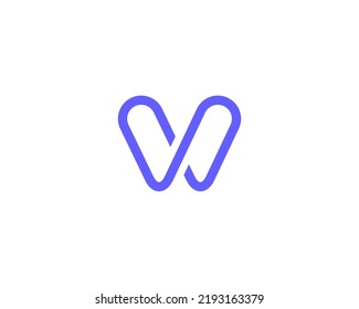 Letter V Logo Icon Design Template Stock Vector (Royalty Free ...