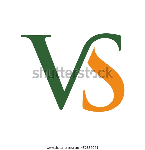 Letter V S Logo Vector Stock Vector (Royalty Free) 452857021 | Shutterstock