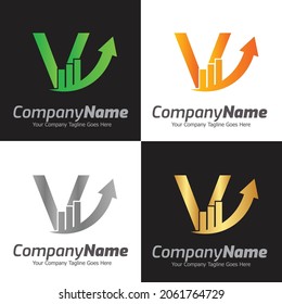 1,310 V growth logo Images, Stock Photos & Vectors | Shutterstock