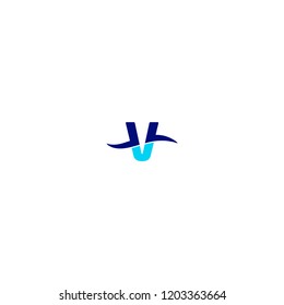 Letter V Wave Effect Vector Logo Stock Vector (Royalty Free) 1203363664 ...