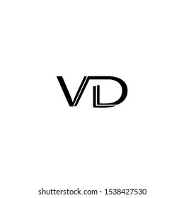 Letter Vd New Logo Vector: เวกเตอร์สต็อก (ปลอดค่าลิขสิทธิ์) 1538427530 ...