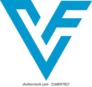 Letter Vf Logo Design Vector Icon Stock Vector (Royalty Free ... Letter Vf Logo Design Vector Icon Stock Vector (Royalty Free ...
