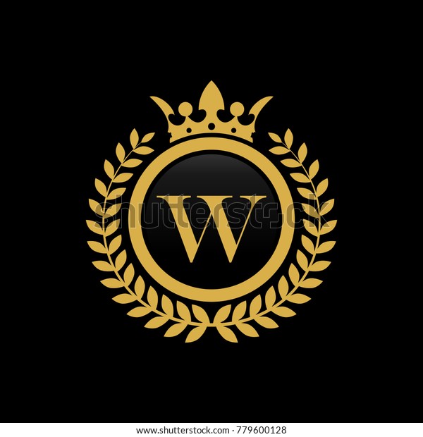 Letter W Crown Logo Stock Vector (Royalty Free) 779600128 | Shutterstock