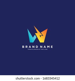 1,159 W electric logo Images, Stock Photos & Vectors | Shutterstock