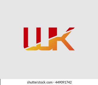 Letter W K Logo Stock Vector (Royalty Free) 449091742 | Shutterstock