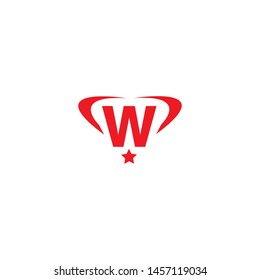 Letter W New Logo Vector Stock Vector (Royalty Free) 1457119034 ...