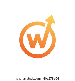 Letter W Symbol Stock Vector (Royalty Free) 406279684 | Shutterstock