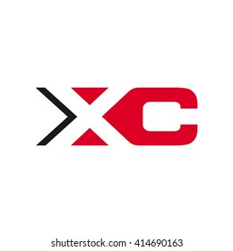 Letter X C Logo Vector Stock Vector (Royalty Free) 414690163 | Shutterstock