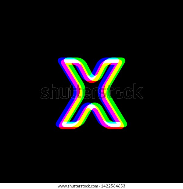 Letter X Sign Design Template Element Stock Vector (Royalty Free ...