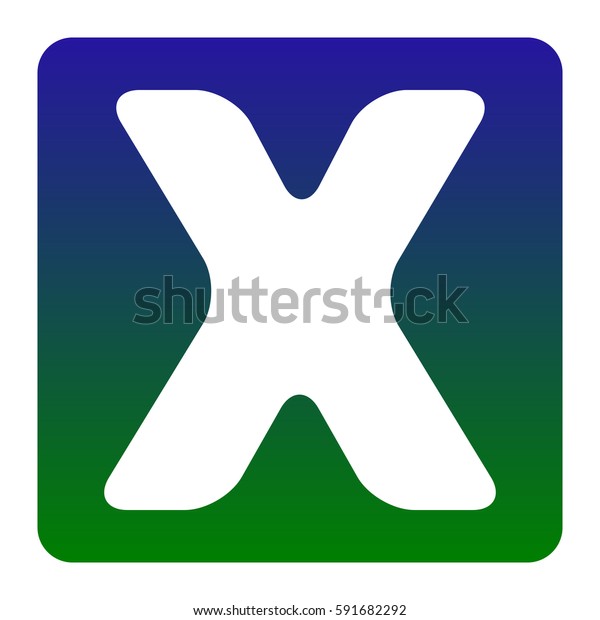 Letter X Sign Design Template Element Stock Vector (Royalty Free ...