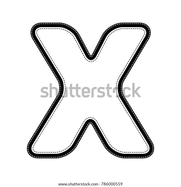 Letter X Sign Design Template Element Stock Vector (Royalty Free) 786000559