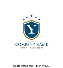 Letter Y Shield Logo Stock Vector (Royalty Free) 1144248752 | Shutterstock