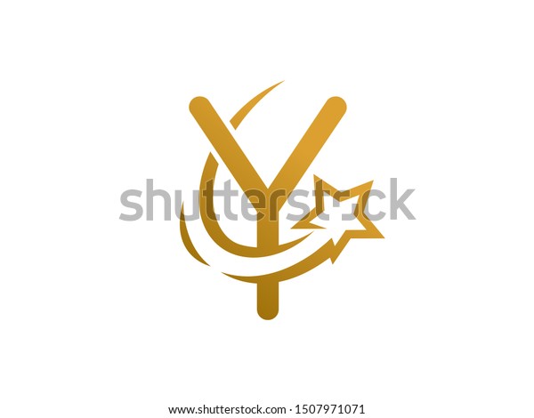 Letter Y Star Logo Symbol Template Stock Vector (Royalty Free ...
