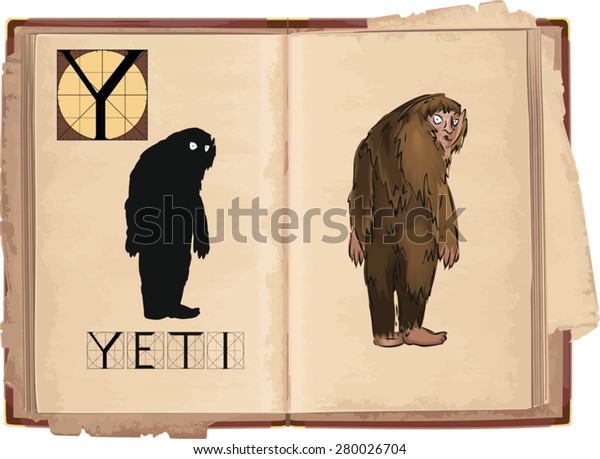 Letter Y Yeti Stock Vector (Royalty Free) 280026704 | Shutterstock
