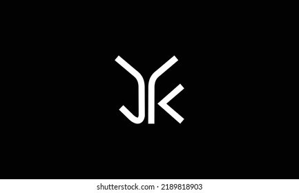 Letter Yk Monogram Logo Vector Template Stock Vector (Royalty Free ...