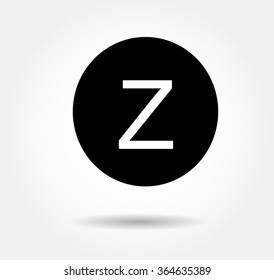 Z Last Letter Alphabet Stock Illustration 1899362653 | Shutterstock