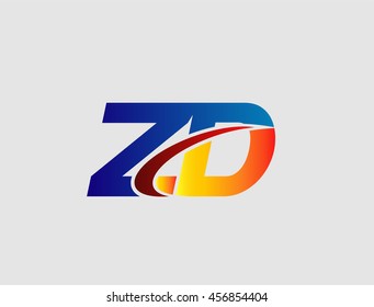 Letter Z D Logo Stock Vector (Royalty Free) 456854404 | Shutterstock