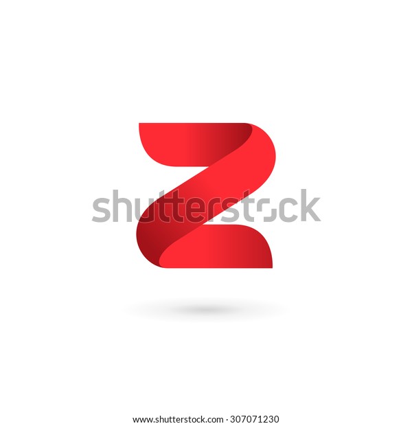 Letter Z Digit 2 Logo Icon Stock Vector (Royalty Free) 307071230 ...