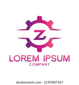 Letter Z Line Logo Designcreative Minimal Stock Vector (Royalty Free ...