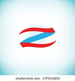 Letter Z Logo Design Shape Stock Vector (Royalty Free) 1793151853 ...