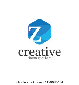 Letter Z Logo Vector Modern Stylized Stock Vector (Royalty Free ...