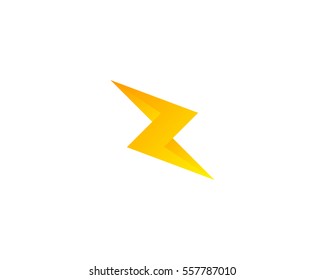 Letter Z Power Logo Design Element Stock Vector (Royalty Free ...