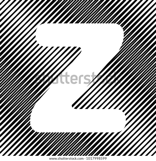 Letter Z Sign Design Template Element Stock Vector (Royalty Free ...