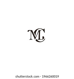 Lettering Mc Vector Logo Stock Vector (Royalty Free) 1966260019 ...
