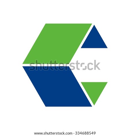 Lettermark Logo Letter C Cube Logo Stock Vector (Royalty Free ...