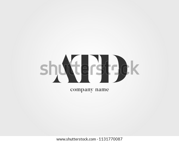 Letters Atd T D Logo Icon: เวกเตอร์สต็อก (ปลอดค่าลิขสิทธิ์) 1131770087 ...