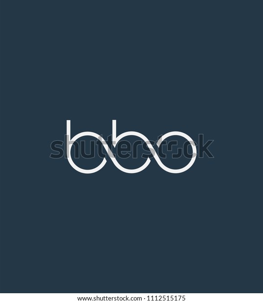 Letters Bbo Joint Logo Icon Vector Stock Vector (Royalty Free) 1112515175