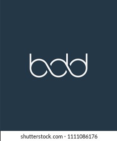 Letters Bdd Joint Logo Icon Vector Stock Vector (Royalty Free ...