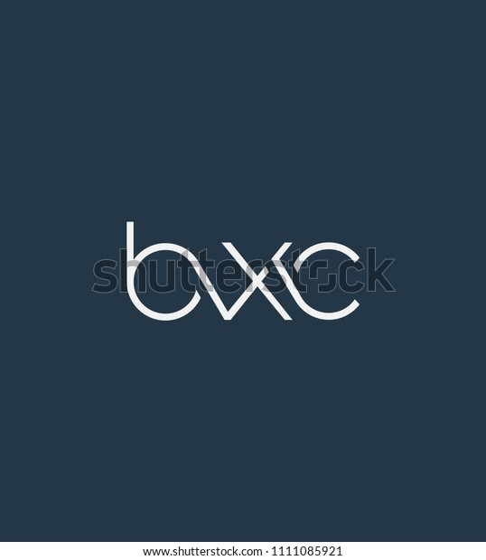 Letters Bxc Joint Logo Icon Vector Stock Vector (Royalty Free ...