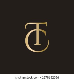 Letters C T Logo Vector Illustration Stock Vector (Royalty Free ...