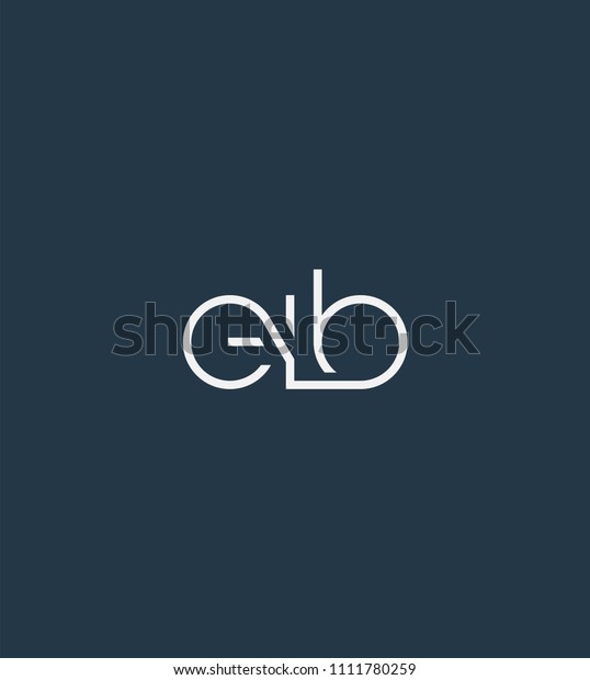 Letters Elb Joint Logo Icon Vector Stock Vector (Royalty Free ...