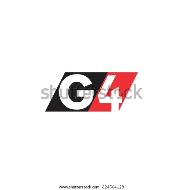 Letters G4 Design Logo Vector Stock Vector (Royalty Free) 624564128