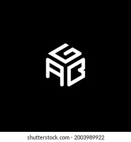 Letters Gab Gab Logo Icon Linear Stock Vector (Royalty Free) 2003989922 ...