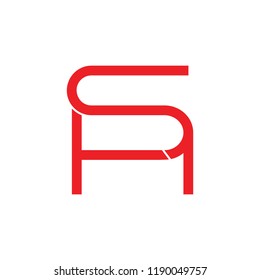 Vektor Stok Letters 2h Symbol Logo Vector (Tanpa Royalti) 1190048797 ...