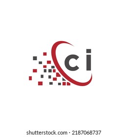 Letters Initial Ci Logo Icon Design Stock Vector (Royalty Free) 2187068737 | Shutterstock