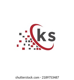 Letters Initial Ks Logo Icon Design Stock Vector (Royalty Free ...