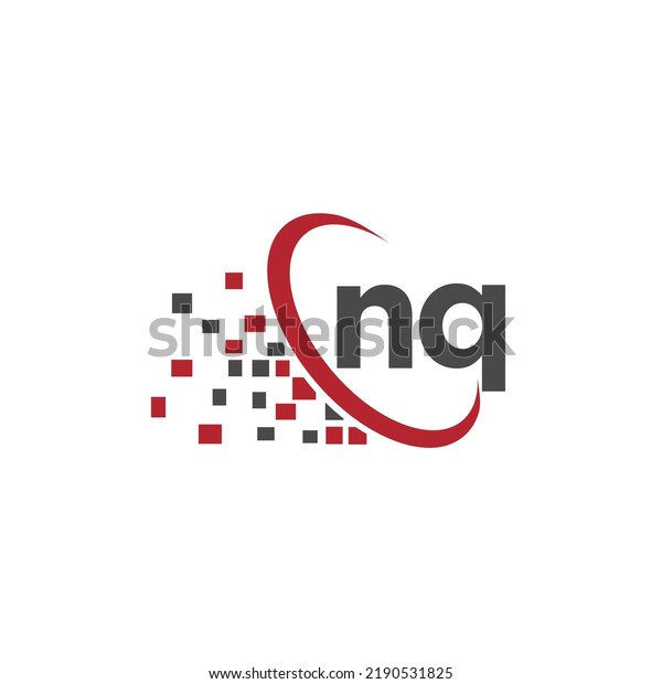Letters Initial Nq Logo Icon Design Stock Vector (Royalty Free ...