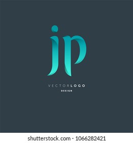 Similar Images, Stock Photos & Vectors of Letters J & P joint logo icon ...