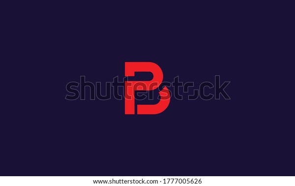 Letters Monogram Icon Logo Pb Bp Stock Vector (Royalty Free) 1777005626 ...