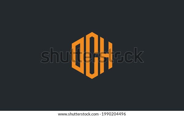 Letters Ohc Logo Design Coh Logo Stock Vector (Royalty Free) 1990204496 ...