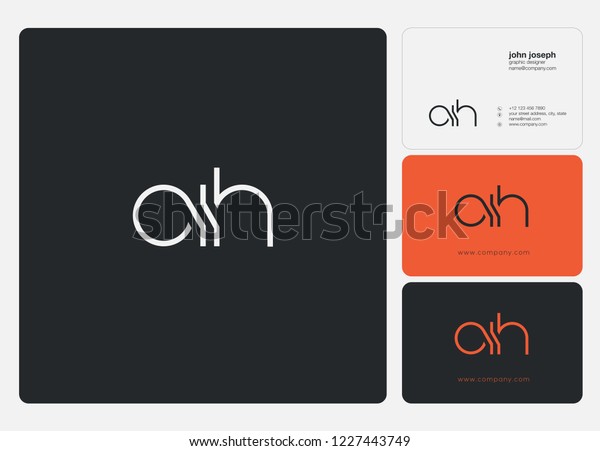 Letters Oih Joint Logo Icon Business Stock Vector (Royalty Free ...