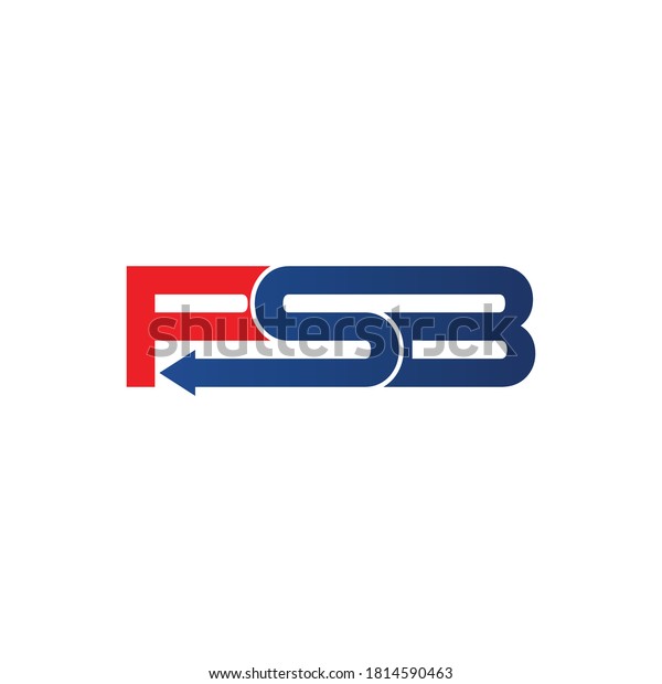 Letters Psb Logo Arrow Icon Vector Stock Vector (Royalty Free ...