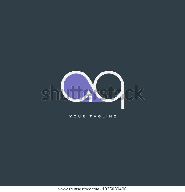 Letters Q Q Joint Logo Icon 스톡 벡터(로열티 프리) 1035030400 | Shutterstock