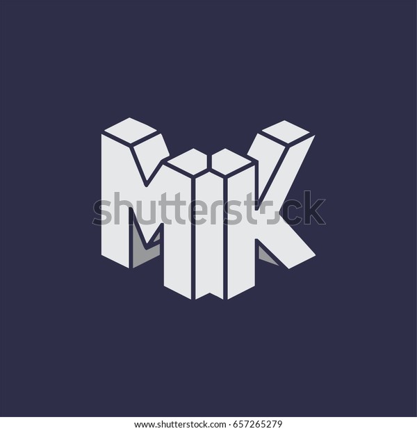 Letters Rm 3d Design Logo Vector Stock Vector (Royalty Free) 657265279