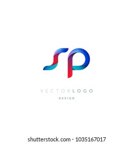 Letters S P S P Logo Stock Vector (Royalty Free) 1035167017 | Shutterstock
