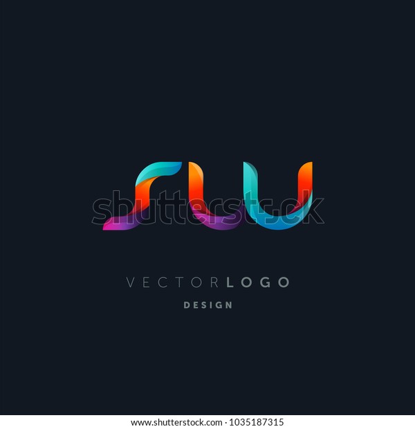 Letters S W S W Logo Stock Vector (Royalty Free) 1035187315 | Shutterstock